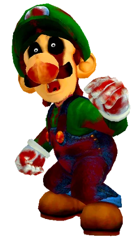 Luigi | Five Nights at Wario's: Trapped Within Wiki | Fandom