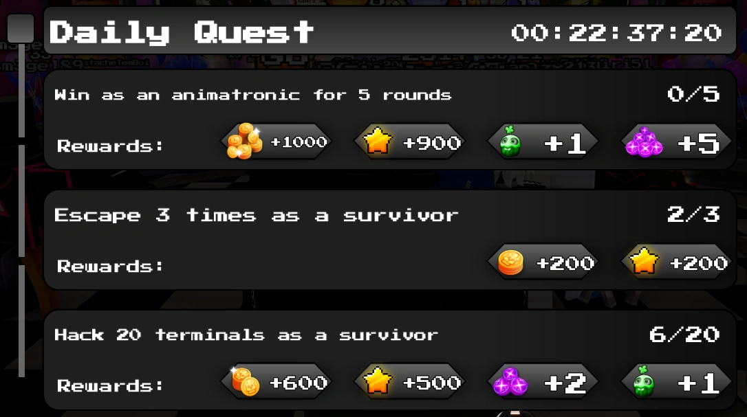 Quests | Five Nights: Hunted - FNH Wiki | Fandom