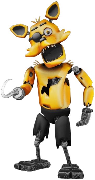 Golden Foxy | Five Nights: Hunted - FNH Wiki | Fandom