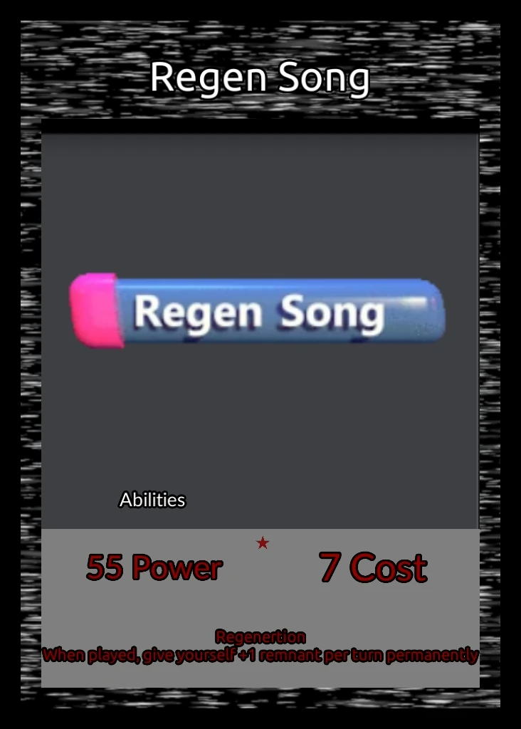 Regen Song | Five Nights of Card Battles! Official Wiki | Fandom