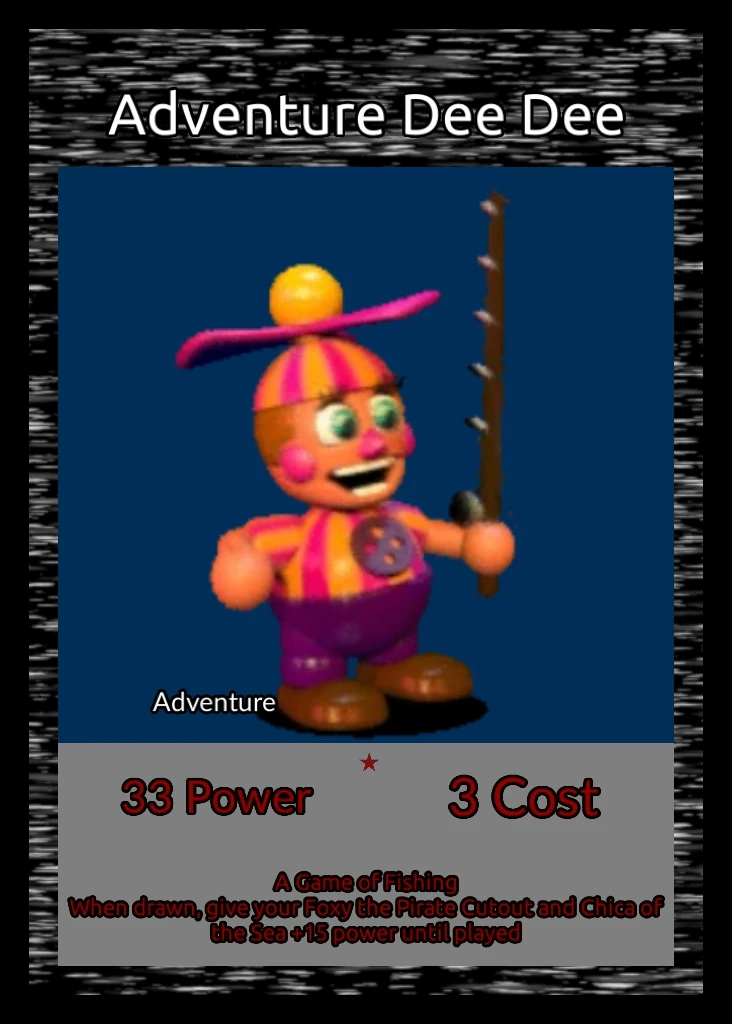 Adventure Dee Dee | Five Nights of Card Battles! Official Wiki | Fandom