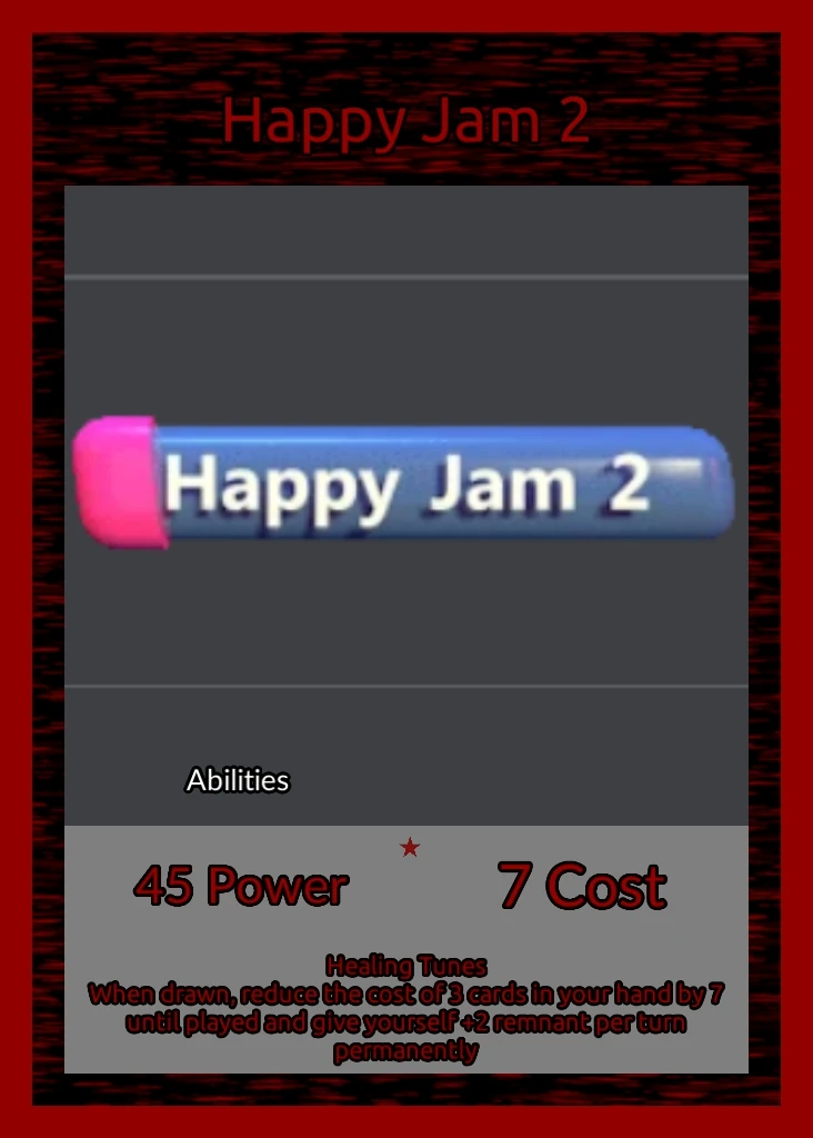 Happy Jam 2 | Five Nights of Card Battles! Official Wiki | Fandom