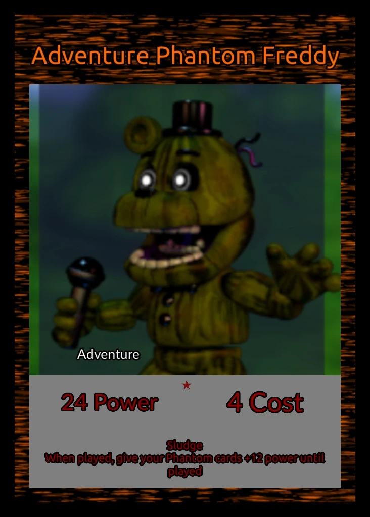 Adventure Phantom Freddy | Five Nights of Card Battles! Official Wiki ...