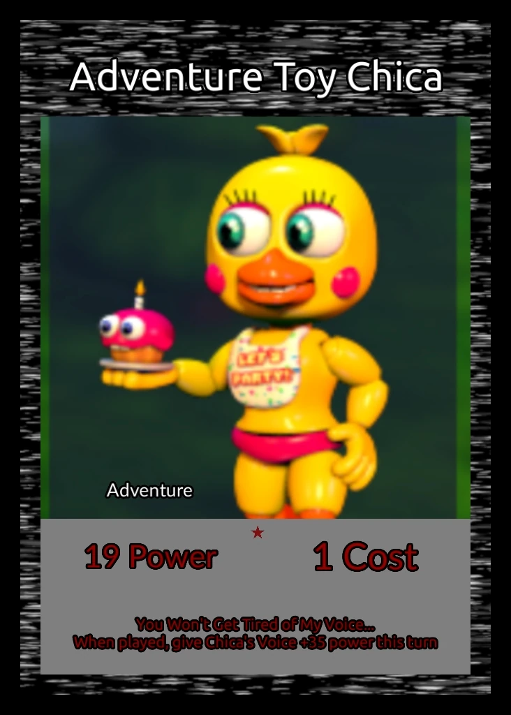 Adventure Toy Chica | Five Nights of Card Battles! Official Wiki | Fandom