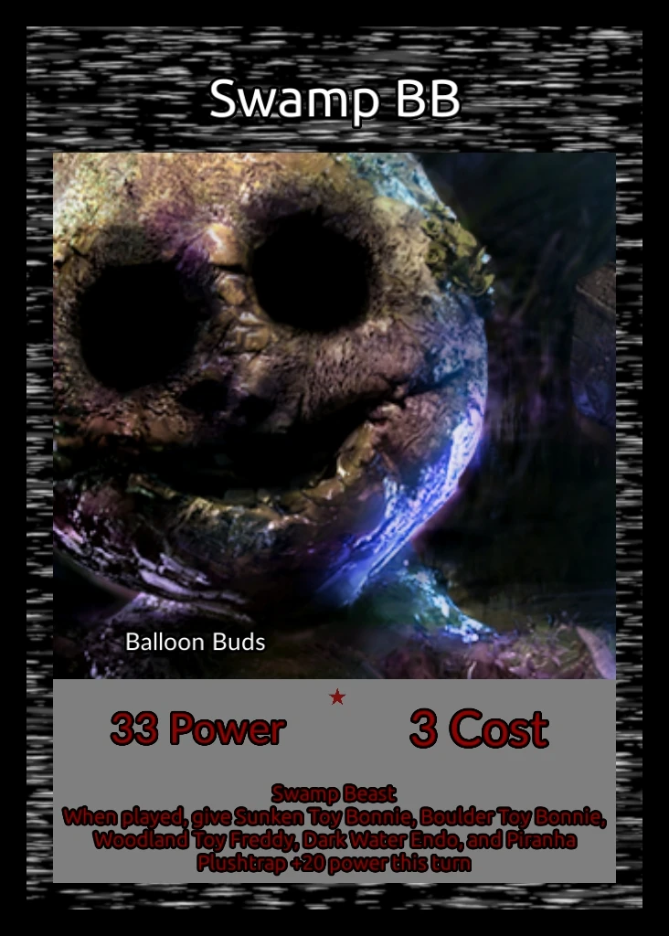 Swamp BB | Five Nights of Card Battles! Official Wiki | Fandom