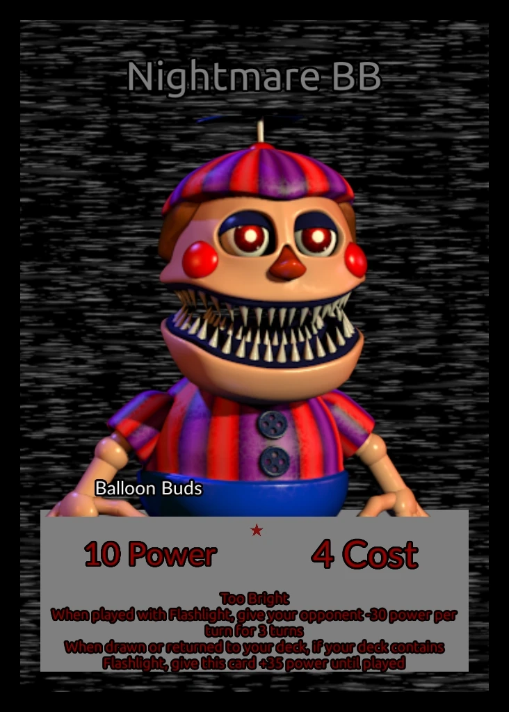 Nightmare BB | Five Nights of Card Battles! Official Wiki | Fandom