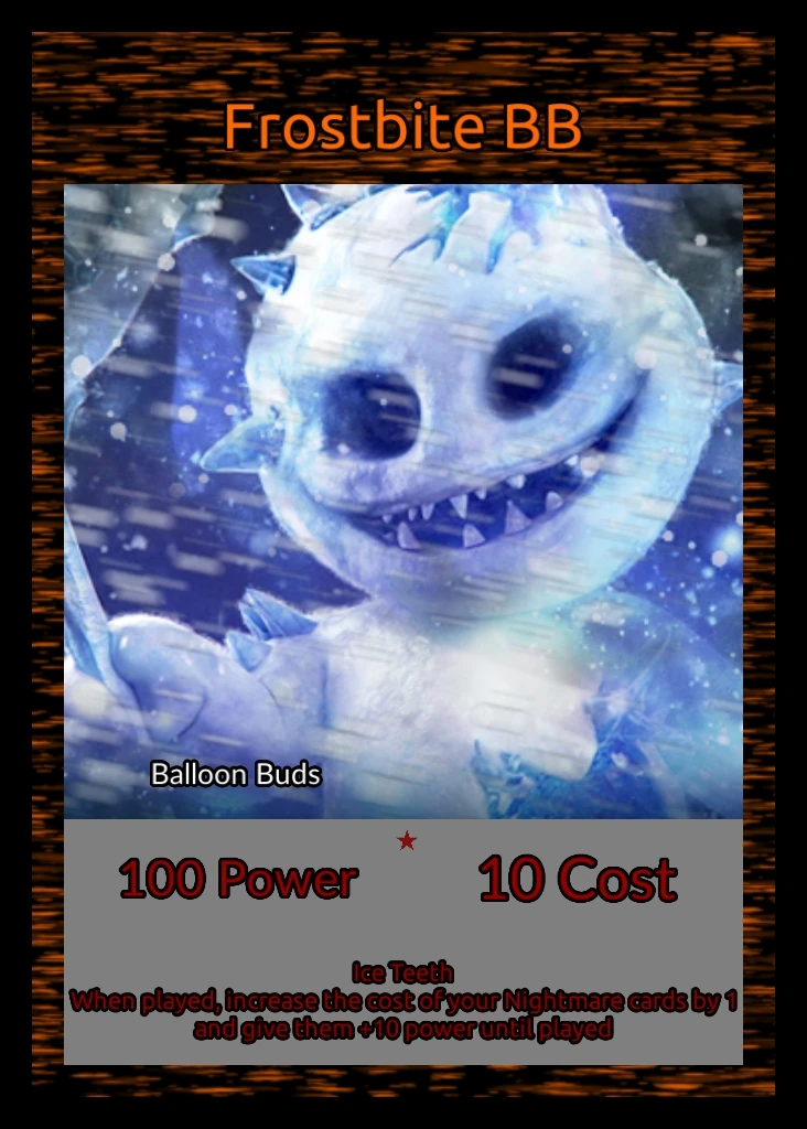Frostbite BB | Five Nights of Card Battles! Official Wiki | Fandom
