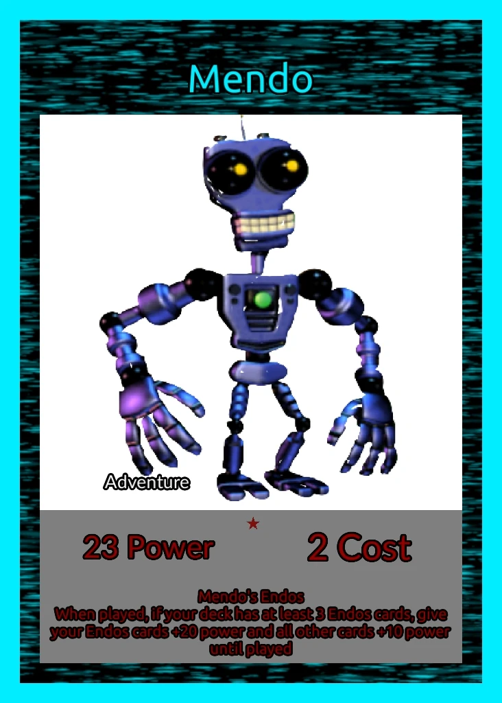 Mendo | Five Nights of Card Battles! Official Wiki | Fandom