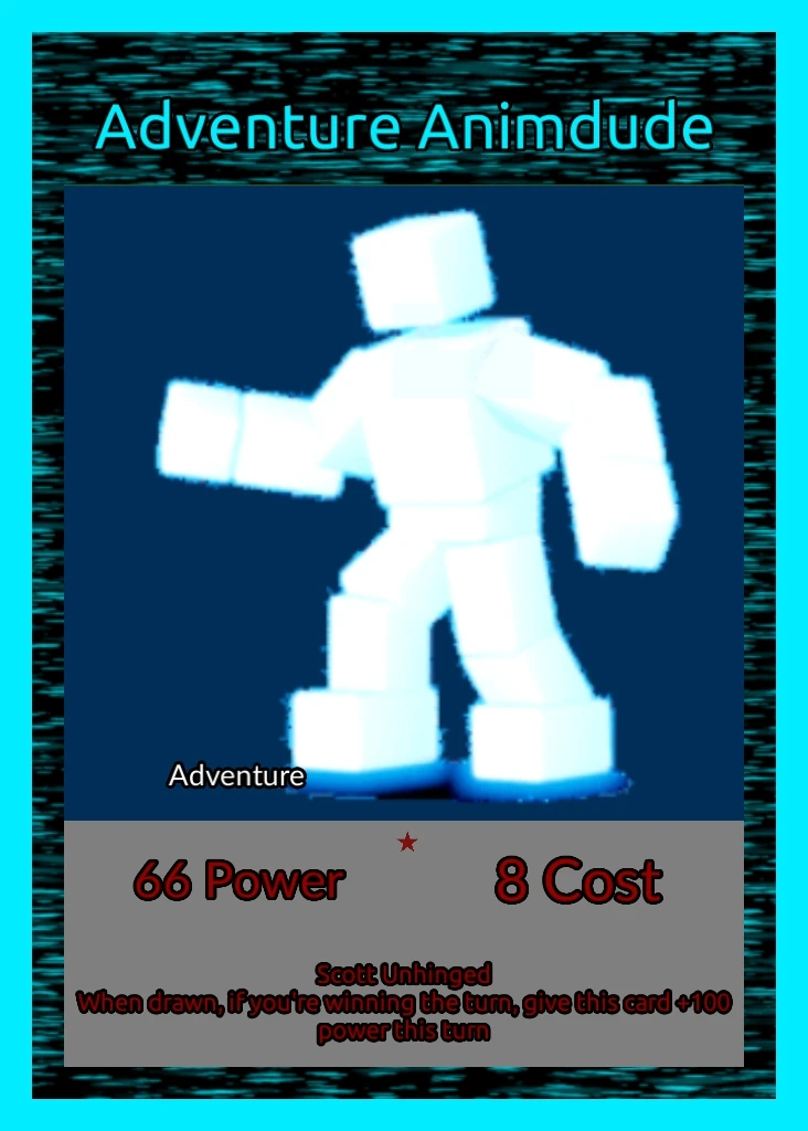 Adventure Animdude | Five Nights of Card Battles! Official Wiki | Fandom