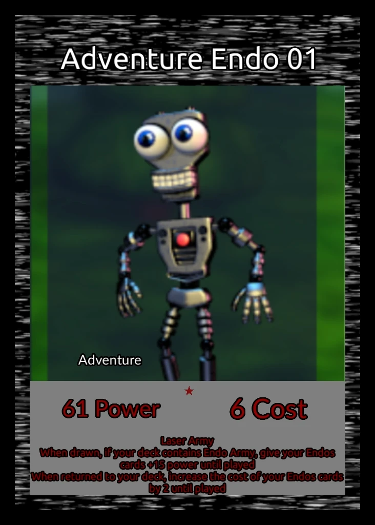 Adventure Endo 01 | Five Nights of Card Battles! Official Wiki | Fandom