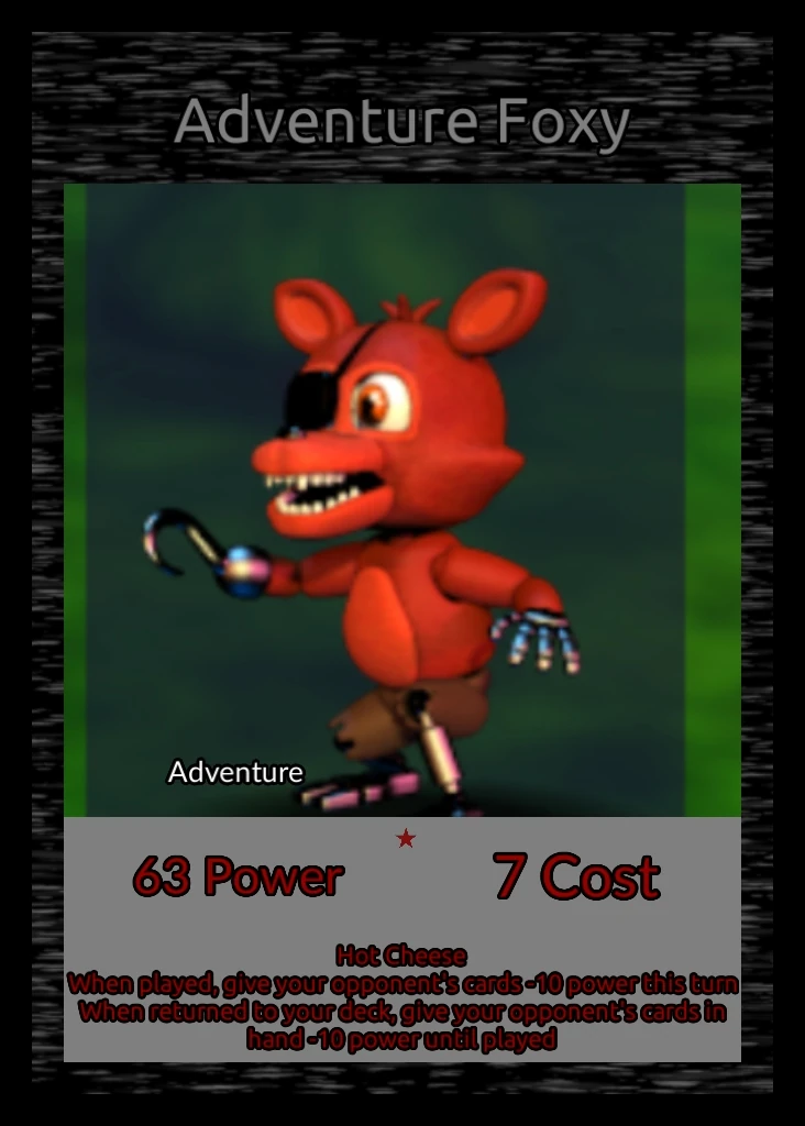 Adventure Foxy | Five Nights of Card Battles! Official Wiki | Fandom
