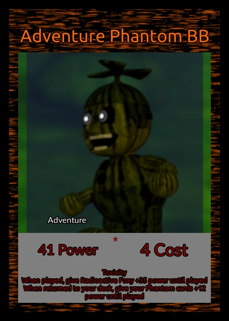 Adventure Phantom BB | Five Nights of Card Battles! Official Wiki | Fandom