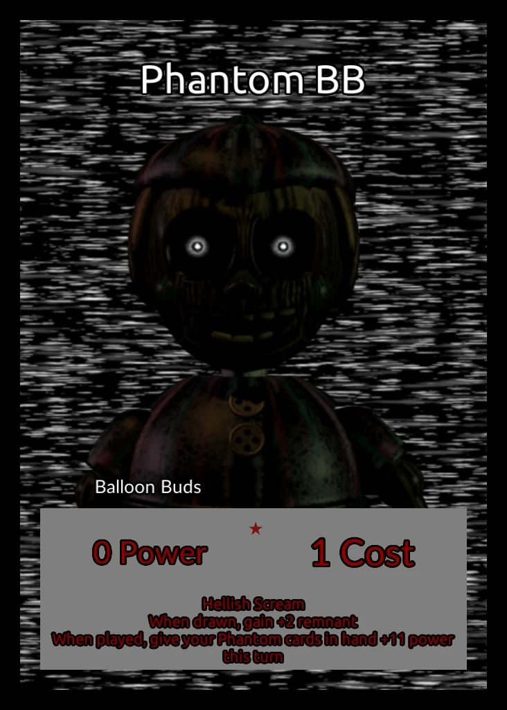 Phantom BB | Five Nights of Card Battles! Official Wiki | Fandom