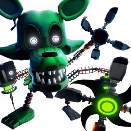 Phantom Mangle | Five Nights TD 2 Wiki | Fandom
