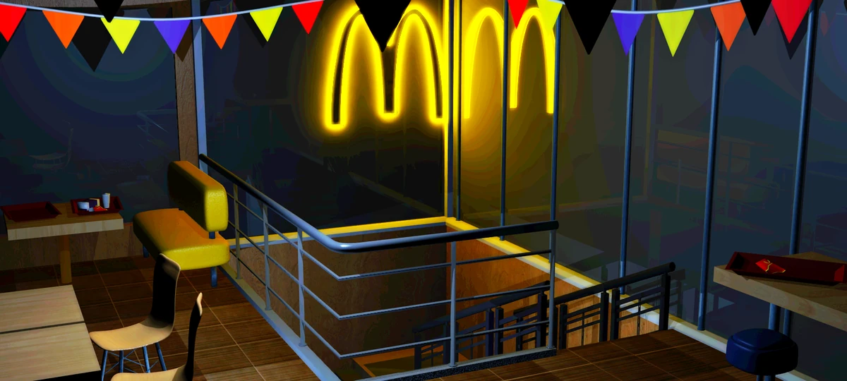 Stairway Start (FNwMT: R) | Five Nights with Mac Tonight Wiki | Fandom