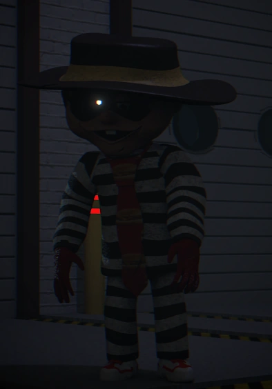 Tampered Hamburglar | Five Nights with Mac Tonight Wiki | Fandom