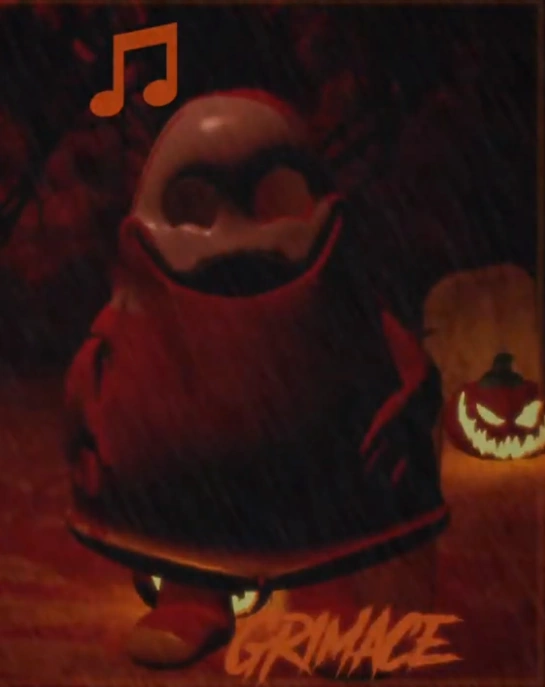 Candy Corn Grimace (HS) | Five Nights with Mac Tonight Wiki | Fandom