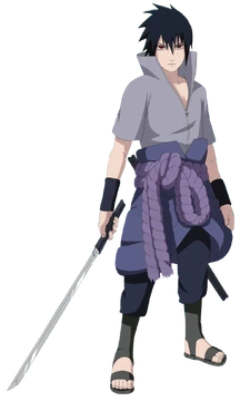 how to draw sasuke uchiha full body
