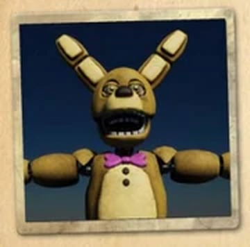 Fnaf 3 Golden Bonnie Five Nights At Freddy's 3 Pixel Art