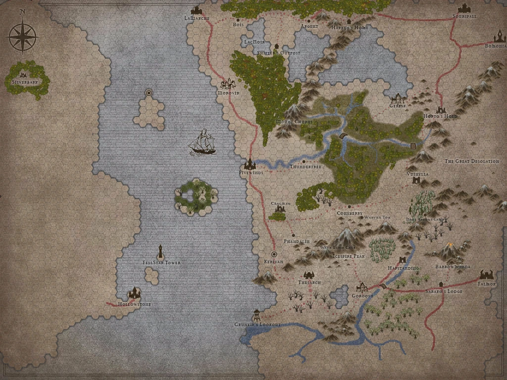 Geography | Fivewinds - D&D Wiki | Fandom