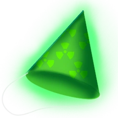 Radioactive Party Hat | FJ Items Database Wiki | Fandom