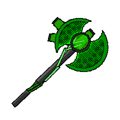 Radioactive Battle Axe | FJ Items Database Wiki | Fandom
