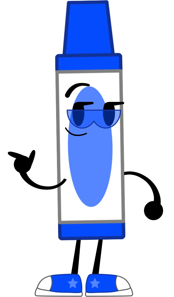 Blue Crayon | Floor Lamp and Friends Wiki | Fandom