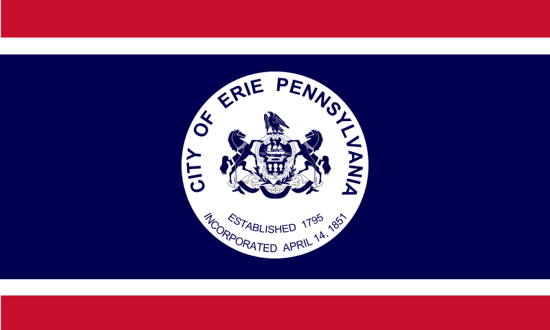 Flag of Erie, Pennsylvania | Flages Wiki | Fandom