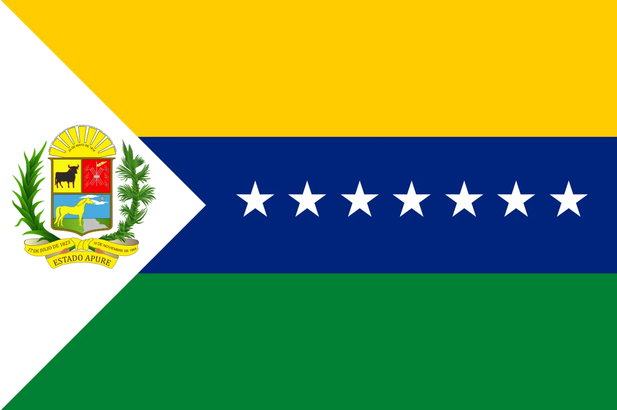 Flag of Apure, Venezuela | Flages Wiki | Fandom