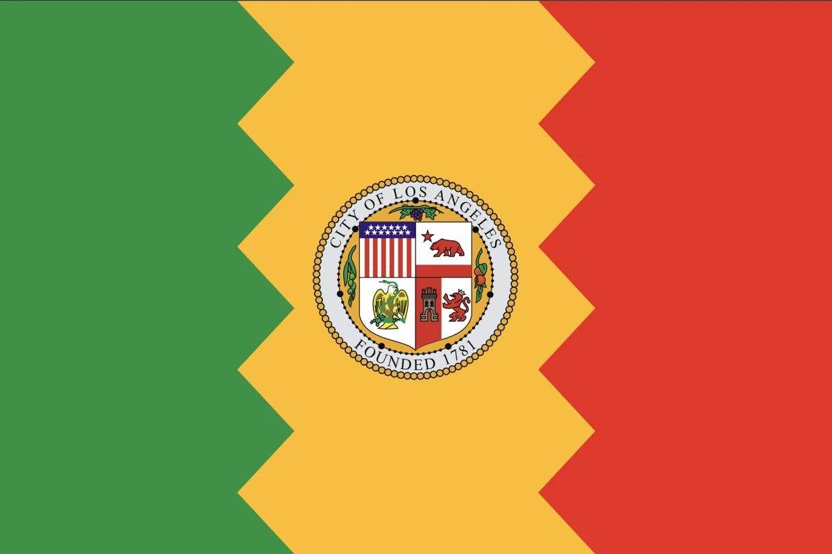 Flag of Los Angeles | Flages Wiki | Fandom
