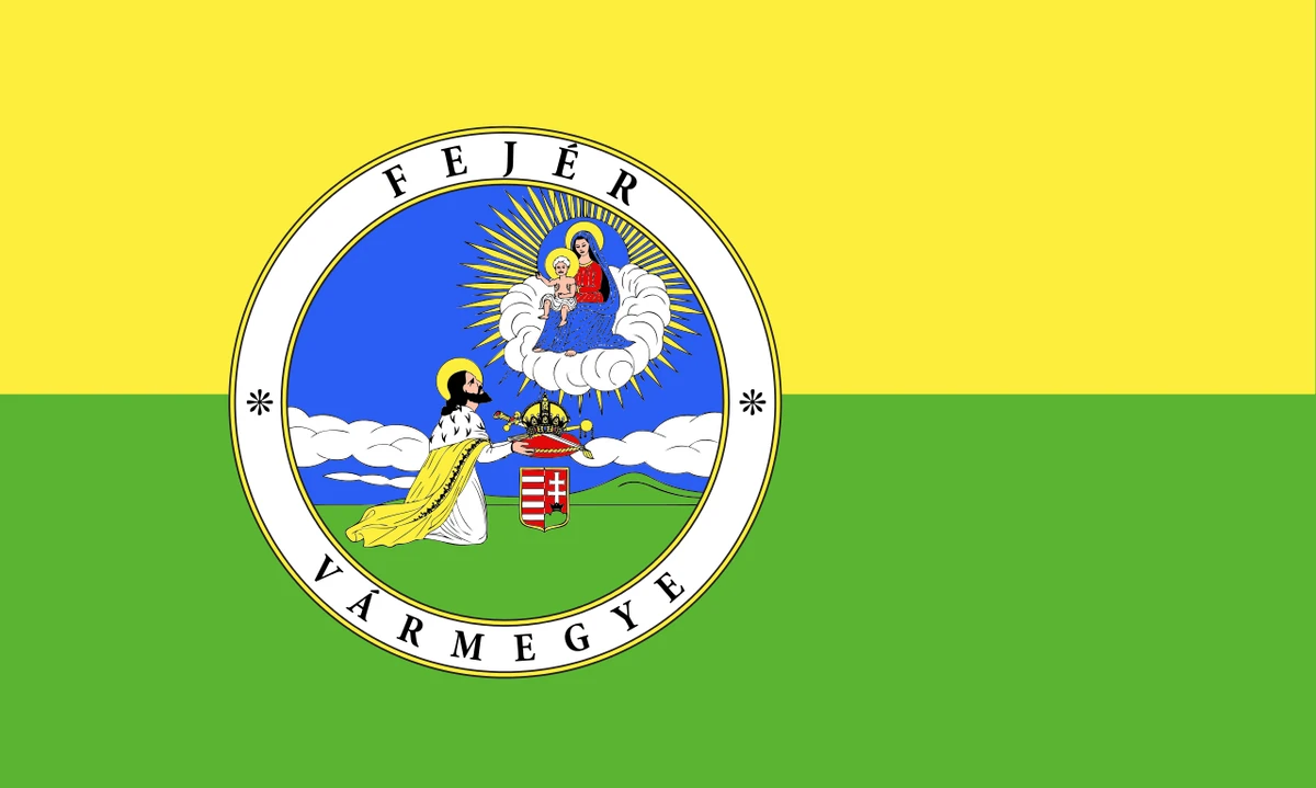 Flag of Fejér County, Hungary | Flages Wiki | Fandom
