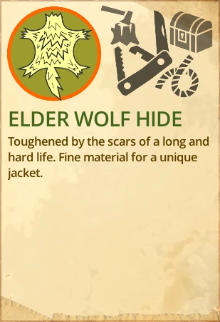 Elder Wolf Hide | Flame in the Flood Wiki | Fandom