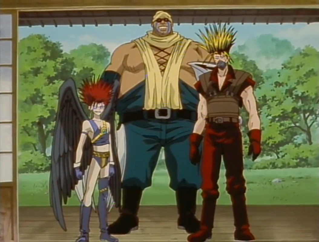 The Three Ravens | Flame of Recca Wiki | Fandom