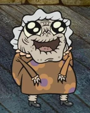 Little Old Lady Cartoon