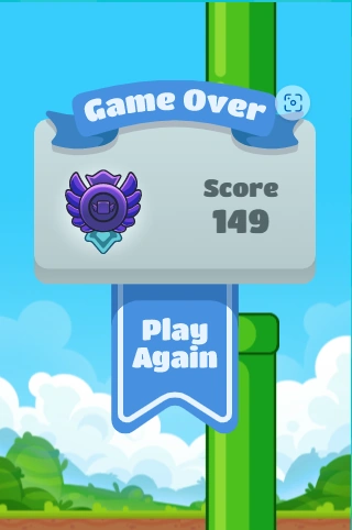 ''Game Over'' | Flappy Blook Wiki | Fandom