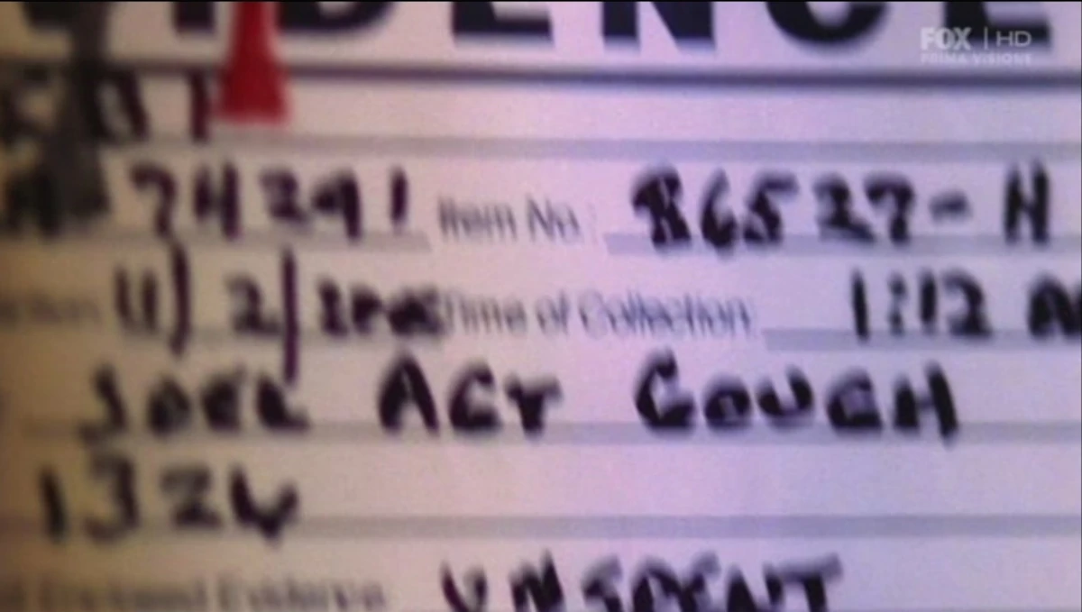 Evidence sheet | Flash Forward Wiki | Fandom