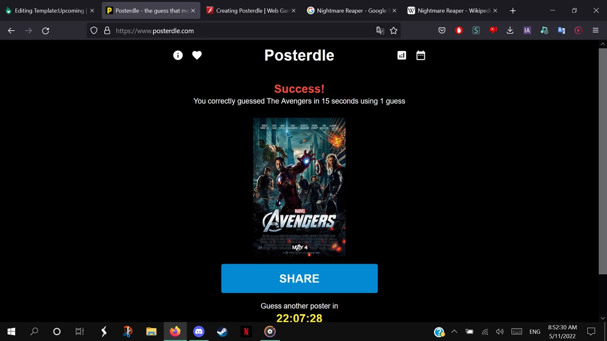 Posterdle | Flash Gaming Wiki | Fandom