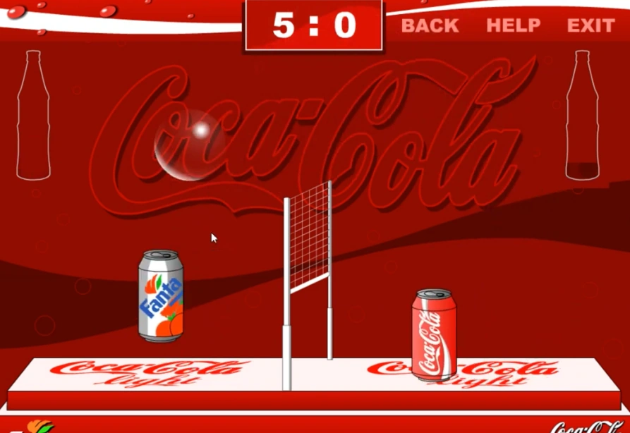Coca-Cola Volleyball | Flash Gaming Wiki | Fandom
