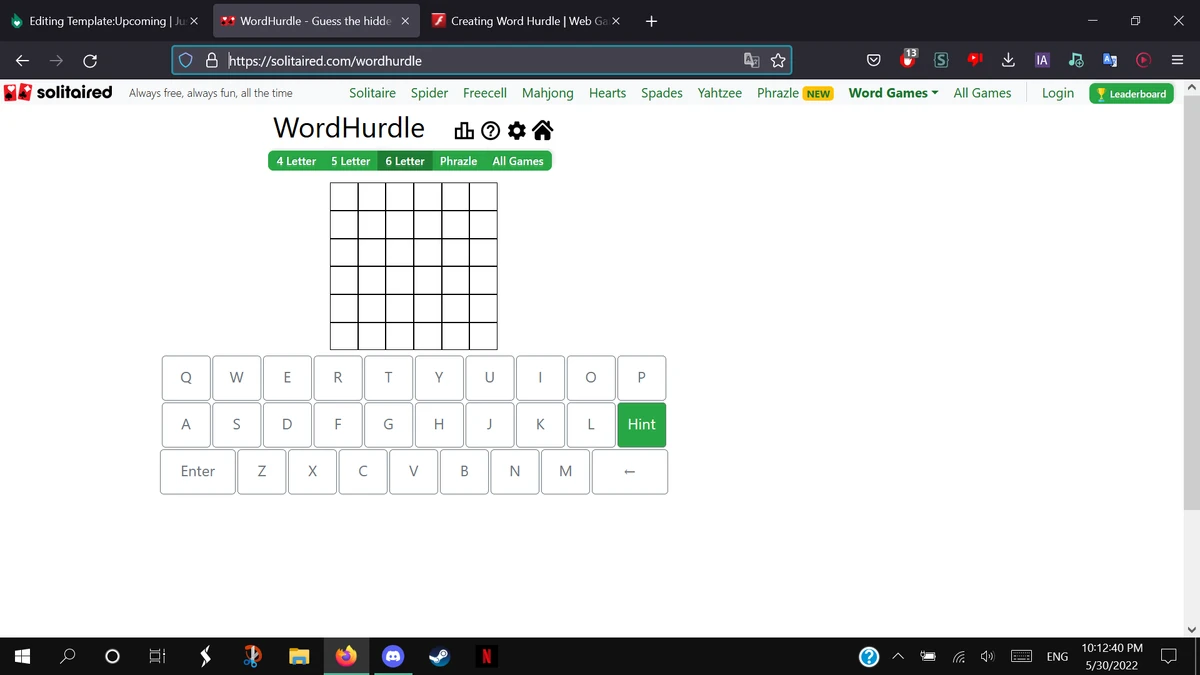 Word Hurdle | Flash Gaming Wiki | Fandom