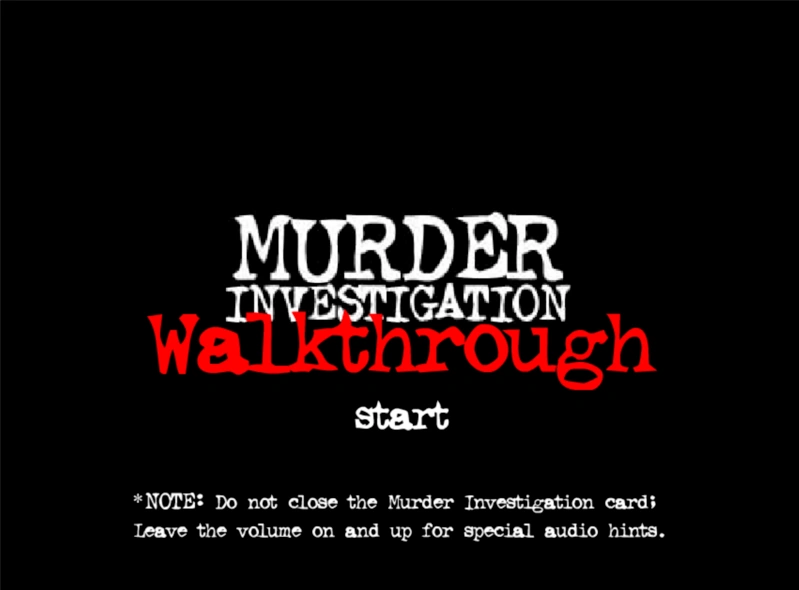 Murder Investigation Walkthrough | Flash Gaming Wiki | Fandom