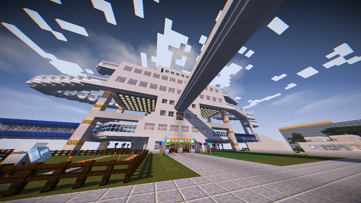 Grand Blocky Mall Station | Republic of Flashteens Wiki | Fandom