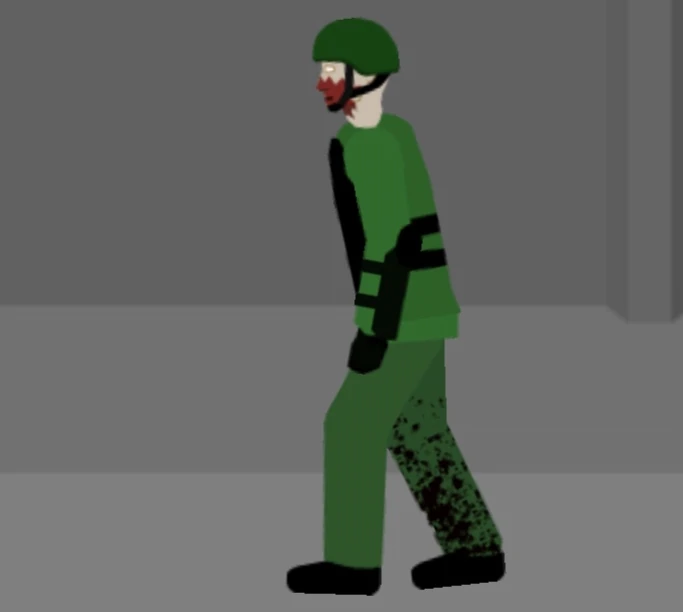 Зомби Солдат | Flat Zombies Википедия вики | Fandom