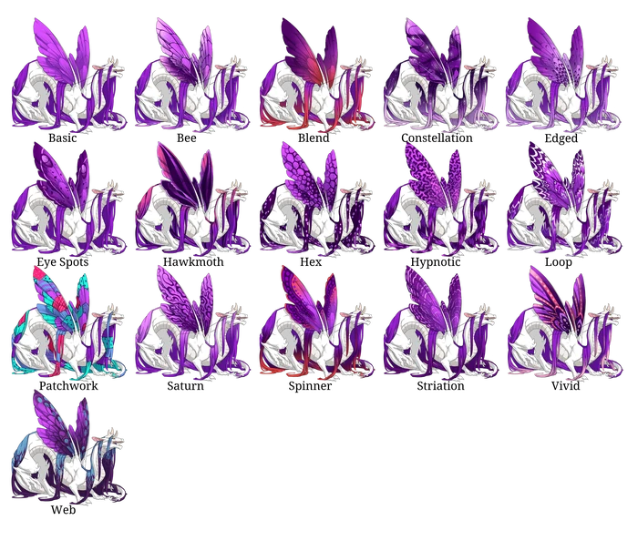 Genes/Veilspun | Flight Rising Wiki | Fandom