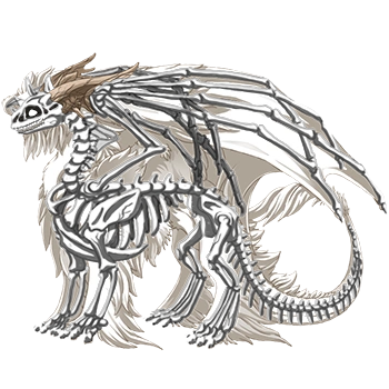 Skin: Spooky Scary Tundra | Flight Rising Wiki | Fandom