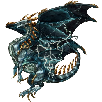 Skin: Thunderstruck (Ridgeback) | Flight Rising Wiki | Fandom