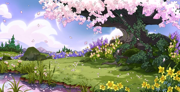 Scene: Spring | Flight Rising Wiki | Fandom