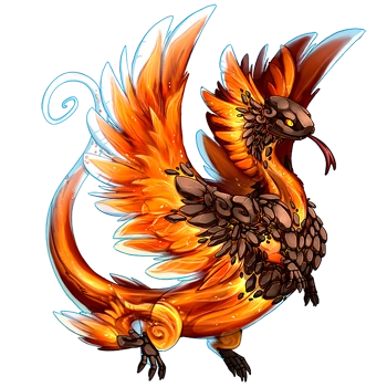 Skin: Rock and Flame | Flight Rising Wiki | Fandom