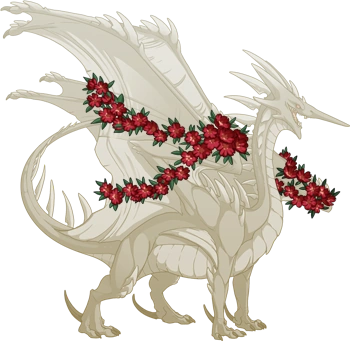 Red Rose Wing Garland | Flight Rising Wiki | Fandom