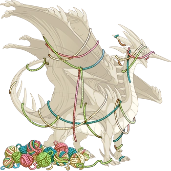 Funfetti Yarn Tangle | Flight Rising Wiki | Fandom