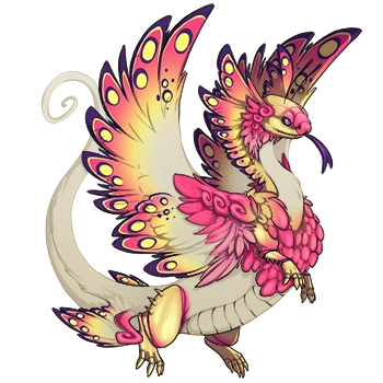 Skin: Petal Jumper (Coatl) | Flight Rising Wiki | Fandom